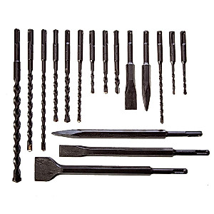 Makita D-21200 SDS Plus Drill and Chisel Set, 17 pc.