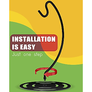 Coopenju Banana Holder Stand Stainless Steel, Modern Banana Tree Hanger with Larger Base & Won't Topple Over, Banana Hanger Rack for Any Kitchen Countertop