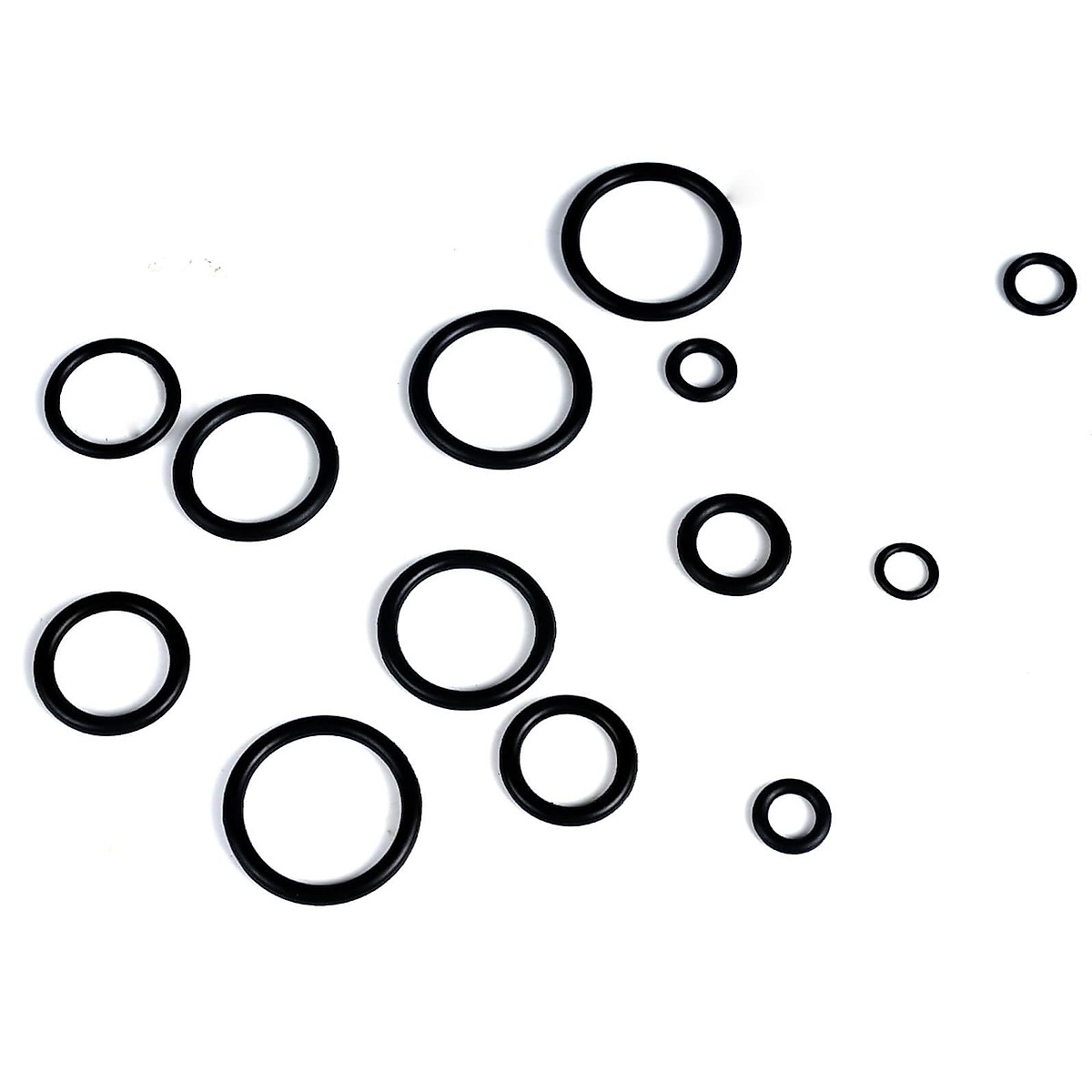 400 Pcs Rubber O-Rings Assortment Kit, 24 Sizes Rubber O-Ring Sealing Seal Assortment Set for Faucet, Hose, Automotive Repair, Plumbing, Gas, O Rings Kit