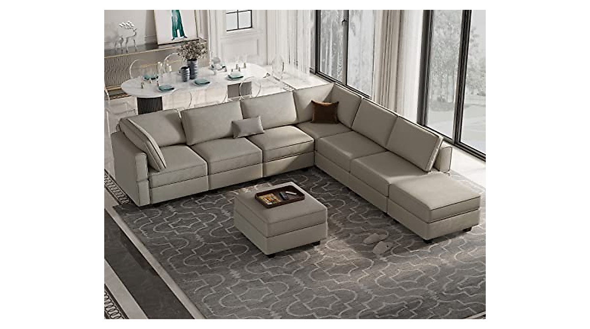 Belffin Modular Sectional Sofa: Stylish & Versatile Sleeper