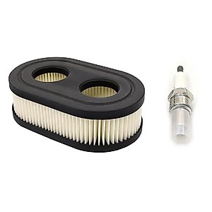 Air Filter Spark Plug For Troy-Bilt TB330 TB370 TB230 TB200 TB115 TB110