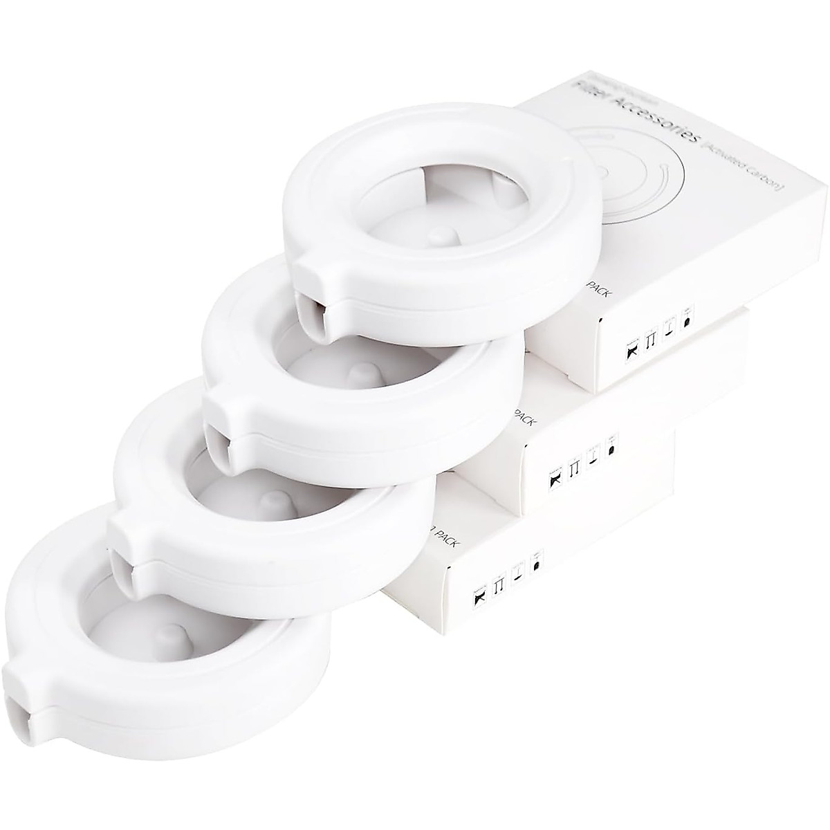 RIZZARI Water Dispenser Replacement Filters, Replacement Filters for Automatic Pet Waterer,Triple Filtration System, 4 Pack