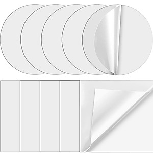Outus 10 Pieces Pool Patch Repair Kit PVC Inflatable Pool Float Patches for Above Ground Pools Blow up Pool Liner Patch Kit for Pool Toy Inflatable Swimming Pool Products (Clear)