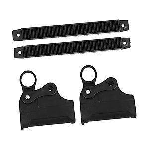 MERRYHAPY 1 Pair of Foldable Chair Replacement Parts Plastic Locking Latch Hinge for Recliner Armrest Camping Chair Accessory Beach Lounge Chair Parts