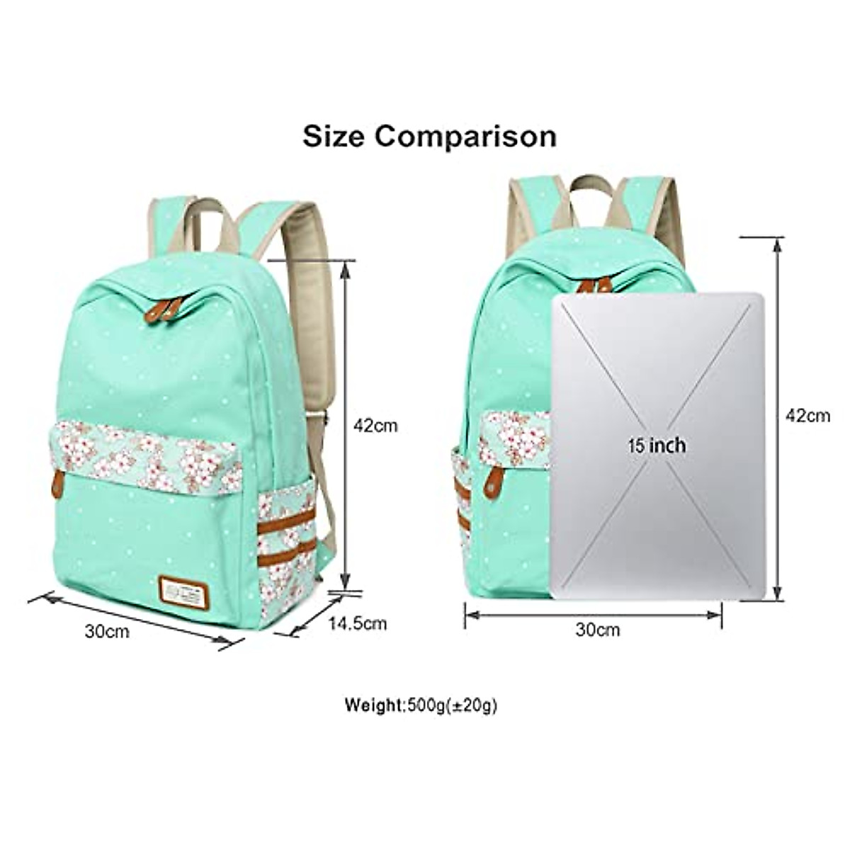 SORVA Teen Student Gudetama Laptop Bookbag Wear Resistant Canvas Knapsack Waterproof Travel Outdoor Daypack for Youth