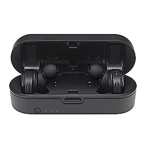 Audio-Technica ATH-CKR7TW True Wireless In-Ear Headphones, Black