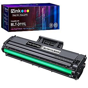 E-Z Ink (TM) Compatible Toner Cartridge Replacement for Samsung 111S 111L MLT-D111S MLT-D111L to use with Xpress SL-M2020W SL-M2024W Xpress SL-M2070W Xpress SL-M2070FW Printer (Black, 1 Pack)