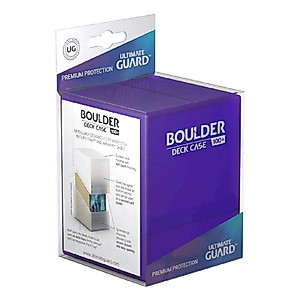 Ultimate Guard Amethyst Boulder 100+ Heavy-Duty Deck Box Case Protector