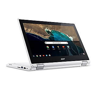 Acer Chromebook R 11 Convertible, 11.6-Inch HD Touch, Intel Celeron N3150, 4GB DDR3L, 32GB, CB5-132T-C1LK, Denim White