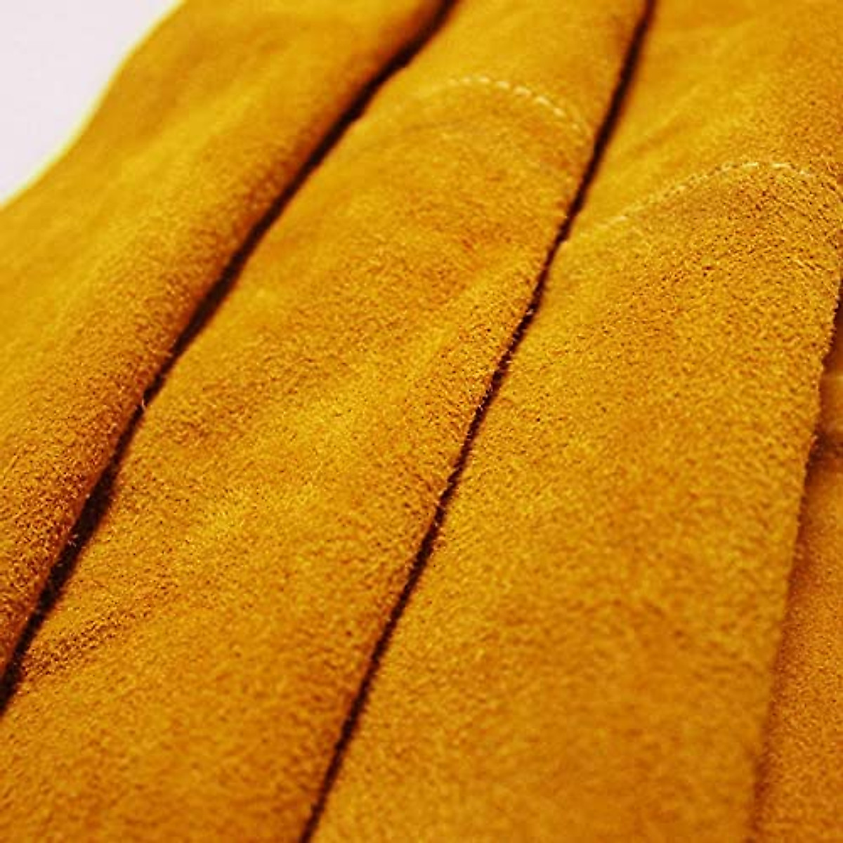 Cowhide Work Clothes Apron Welding Protective Clothing Heat And Fire Resistant Welders Clothing Welding Apron With Sleeves (105CM)