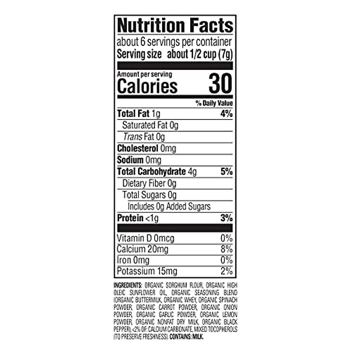 Happy Baby Organics Snackers Baked Grain Snack, Creamy Spinach & Carrot, 1.5 Ounce (Pack of 6)