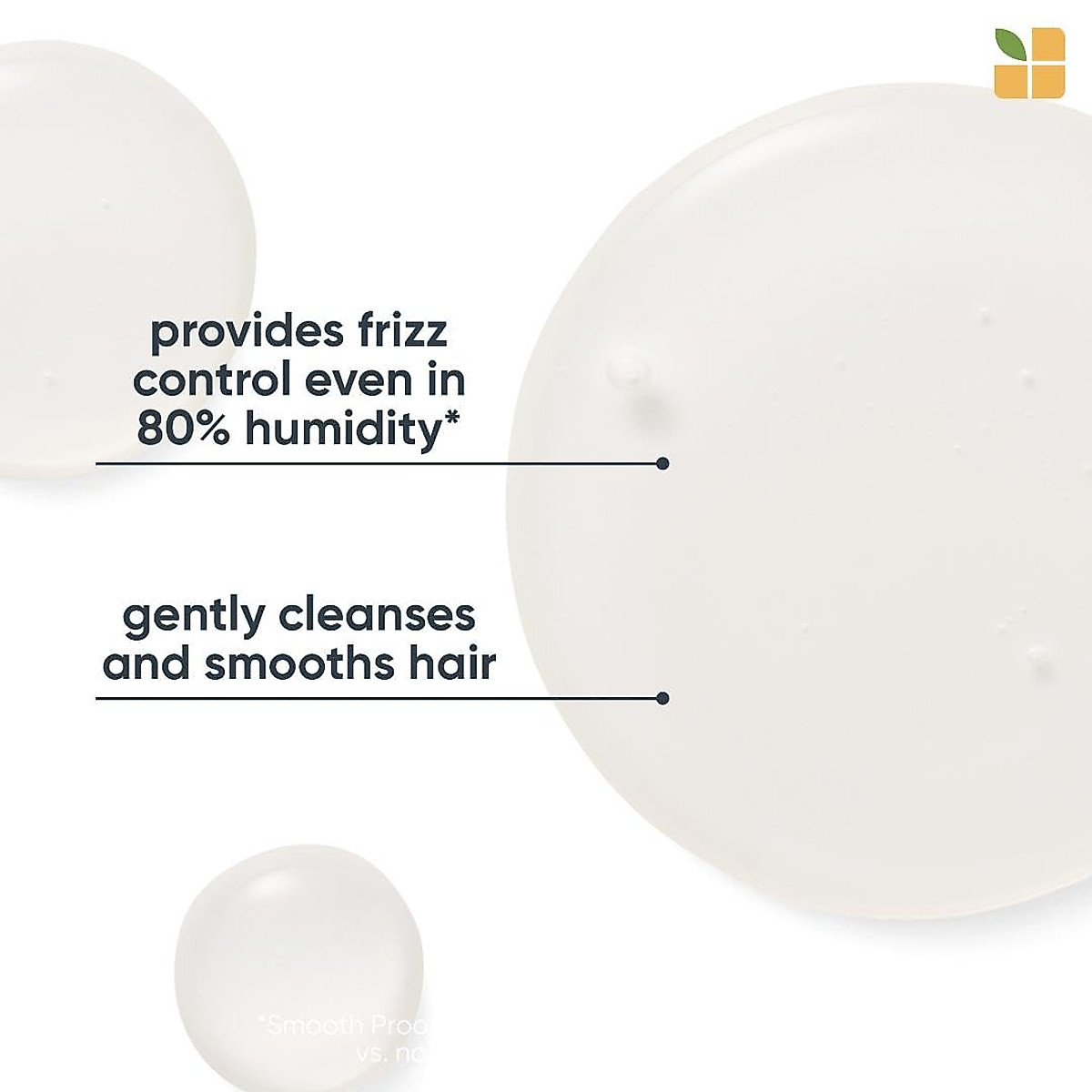 Biolage Smooth Proof Shampoo | Cleanses, Smooths & Controls Frizz | For Frizzy Hair | Paraben & Silicone-Free | Vegan​ | 33.8 Fl. Oz