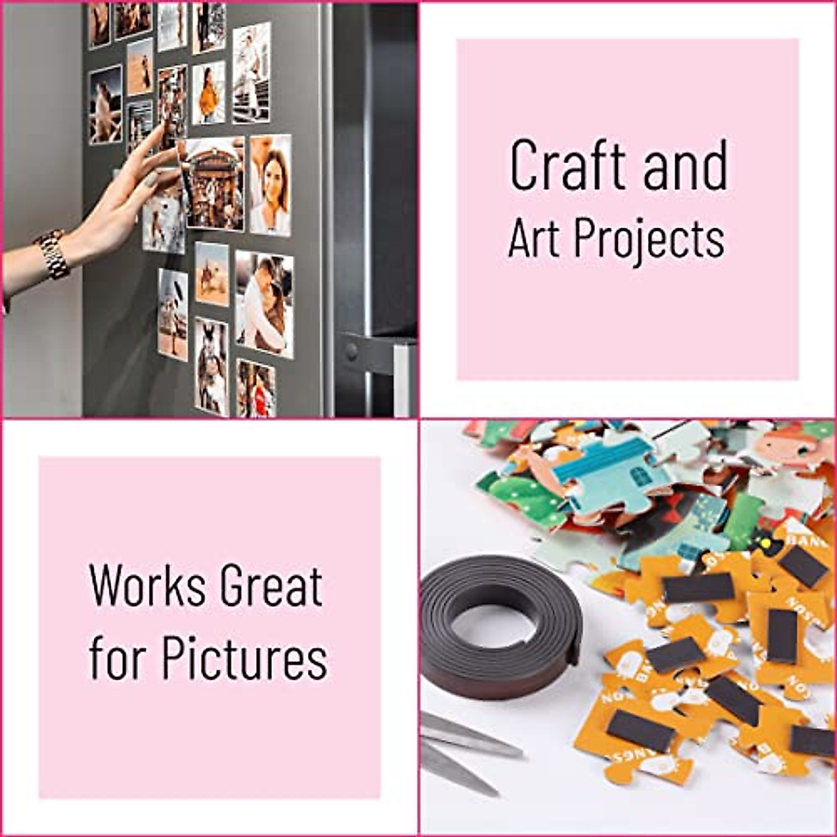 Mr. Pen- Flexible Magnetic Tape, 1/2 Inch x 10 Feet, Magnetic Strip, Magnets with Adhesive Backing, Magnetic Strips with Adhesive Backing, Magnet Tape, Magnetic Tape Roll, Adhesive Magnetic Strips.