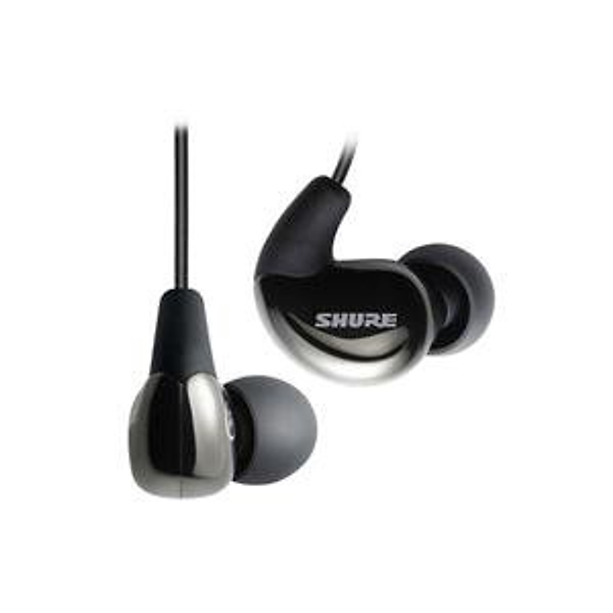 Comfortable (B) Oval Fit Kit Compatible with Shure in Ear Earphones - Replacement Eartips Eargels Earbuds Adapters
