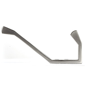 Richelieu Hardware RH1273021170 Contemporary Aluminum Hook, Stainless Steel