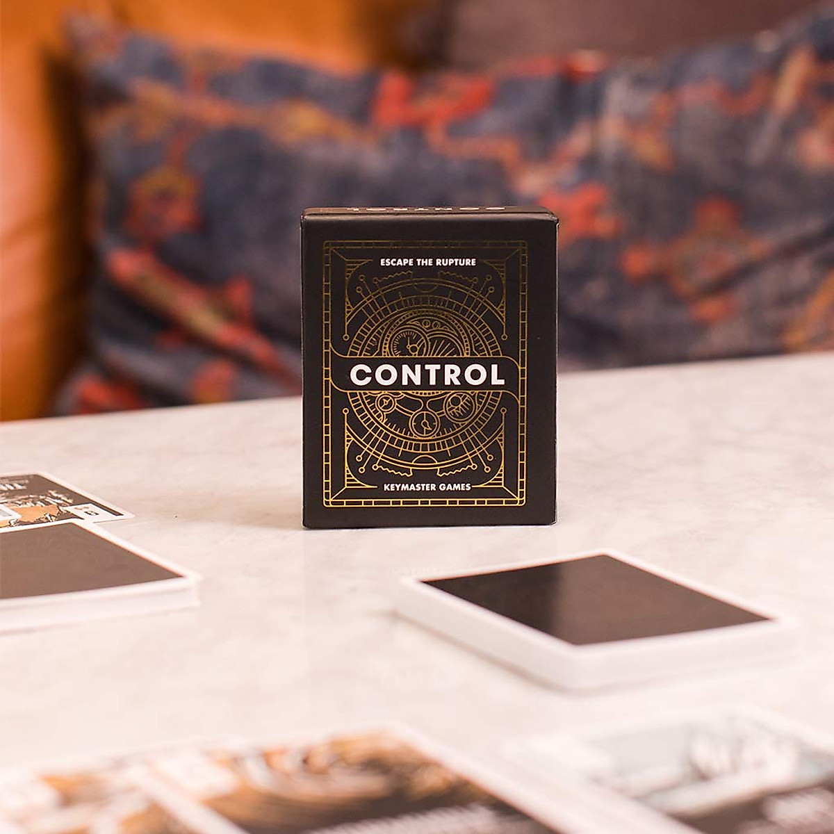 Keymaster Games Control 2nd Edition: Quick, Travel Sized 2 Player Card Game About Time Travel