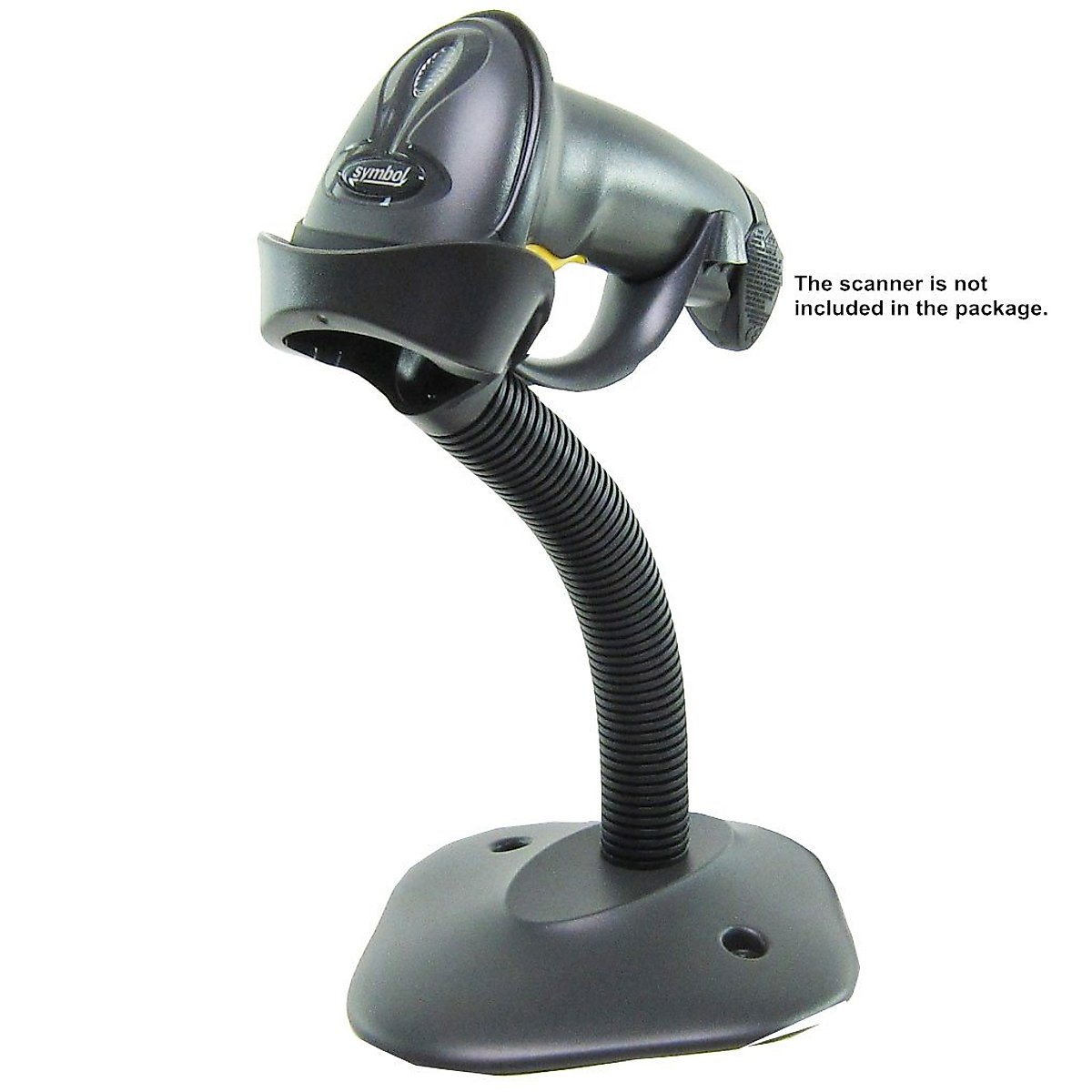 Goose Neck Hands Free Barcode Scanner Stand, Adjustable Barcode Scanning Bar-Code Reader Cradle Holder for Some Barcode Scanners