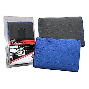 Malco Kozak Clay Wash Mitt – Advanced Polymer Technology/Removes Tree Sap, Paint Overspray, Water Spots and Rail Dust/for Use on Automotive Paint, Glass and Trim (8130724)
