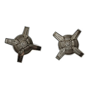 Danco SF-15H Faucet Handle, For Use With Sterling/Rockwell Tub and Shower Faucets, 2-5/8 in Dia X 1-7/16 in H, Metal