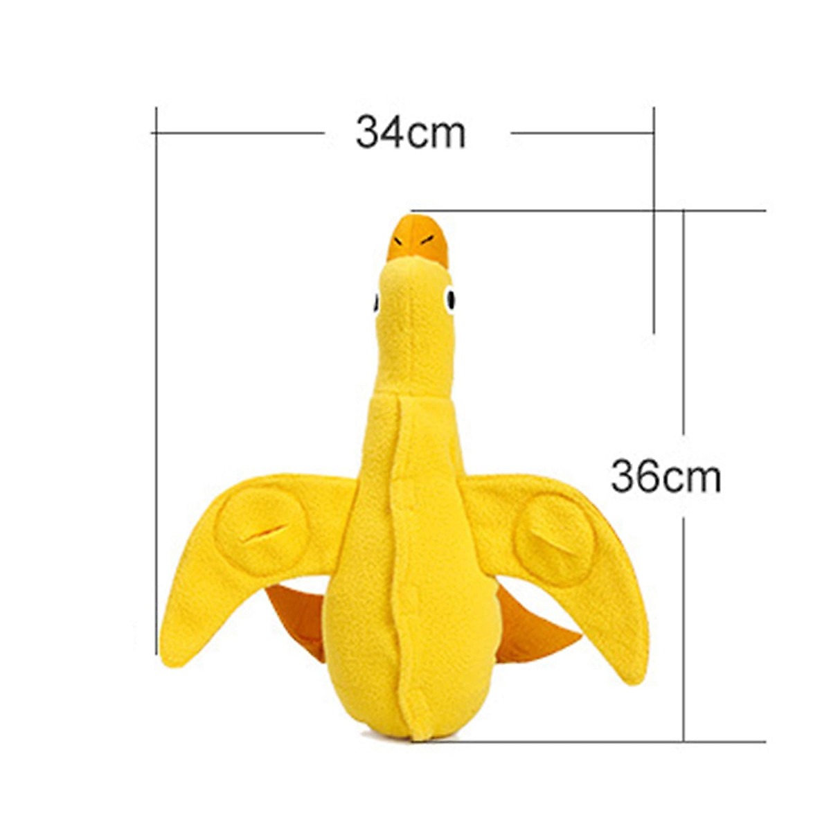 Plush Dog Toys Resistant Dog Chew Toys Duck Shape Squeaky-Dog Toys for Tug of War Small Puppy and Medium Dog Toys Puppy Dog Chew Toy Cute Duck Shape Plush Squeaky-Dog Toy Nice Home Gift for Pets