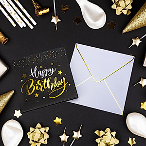 Ribbli Birthday Cards Light and Musical Fireworks Happy Birthday Card Pop Up Birthday Card Gift for Men, Women