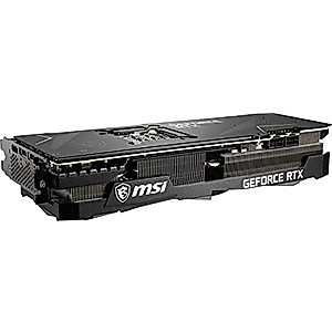 MSI Gaming GeForce RTX 3080 Ti 12GB GDRR6X 320-Bit HDMI/DP Nvlink Tri-Frozr 2 Ampere Architecture OC Graphics Card (RTX 3080 Ti Ventus 3X 12G OC)