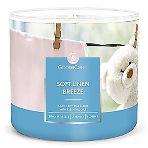 Soft Linen Breeze Large 3-Wick Candle