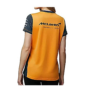 McLaren F1 Women's 2022 Team Replica Set Up T-Shirt (XS, Orange)