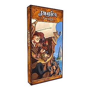 Jamaica The Crew Board Game Expansion - Strategy Game, Family Board Game for Kids & Adults, Pirate Adventure Game, Ages 8+, 2-6 Players, 30-60 Minutes, Made by Space Cowboys