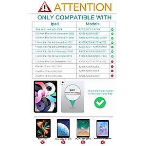 Vimorco iPad Pro 11 Inch Case 4th/3rd/2nd/1st Generation, Fit iPad Air 11 Inch Case, iPad Air 11 Inch M2 Case 2024, iPad Air 5th/4th Generation Case, 360 Degree Rotating, Pencil Holder, Tree Bird