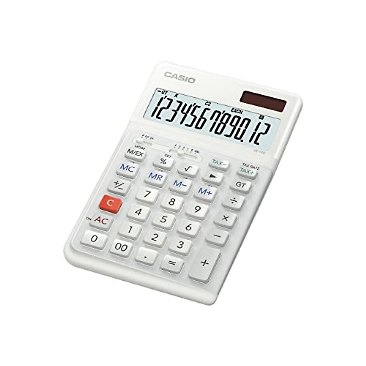Casio JE-12E 12-Digit Ergonomic Business Calculator Small