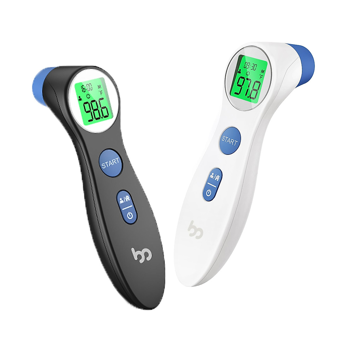 Infrared Forehead Thermometer for Adults and Kids 2Pcs
