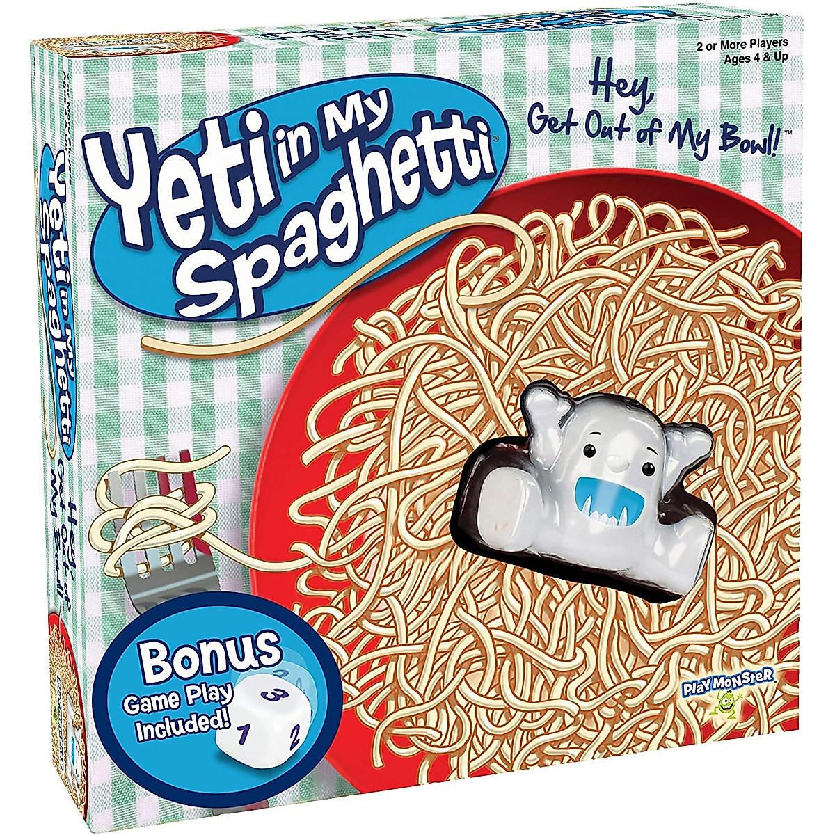 Yeti in My Spaghetti — Award-Winning, Silly Children's Game — Hey, Get Out of My Bowl! — Ages 4+ — 2+ Players