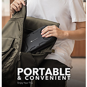 Mumba Carrying Case for Nintendo Switch OLED/Switch, Deluxe Protective Travel Carry Case Pouch for Nintendo Switch Console & Accessories (Black)