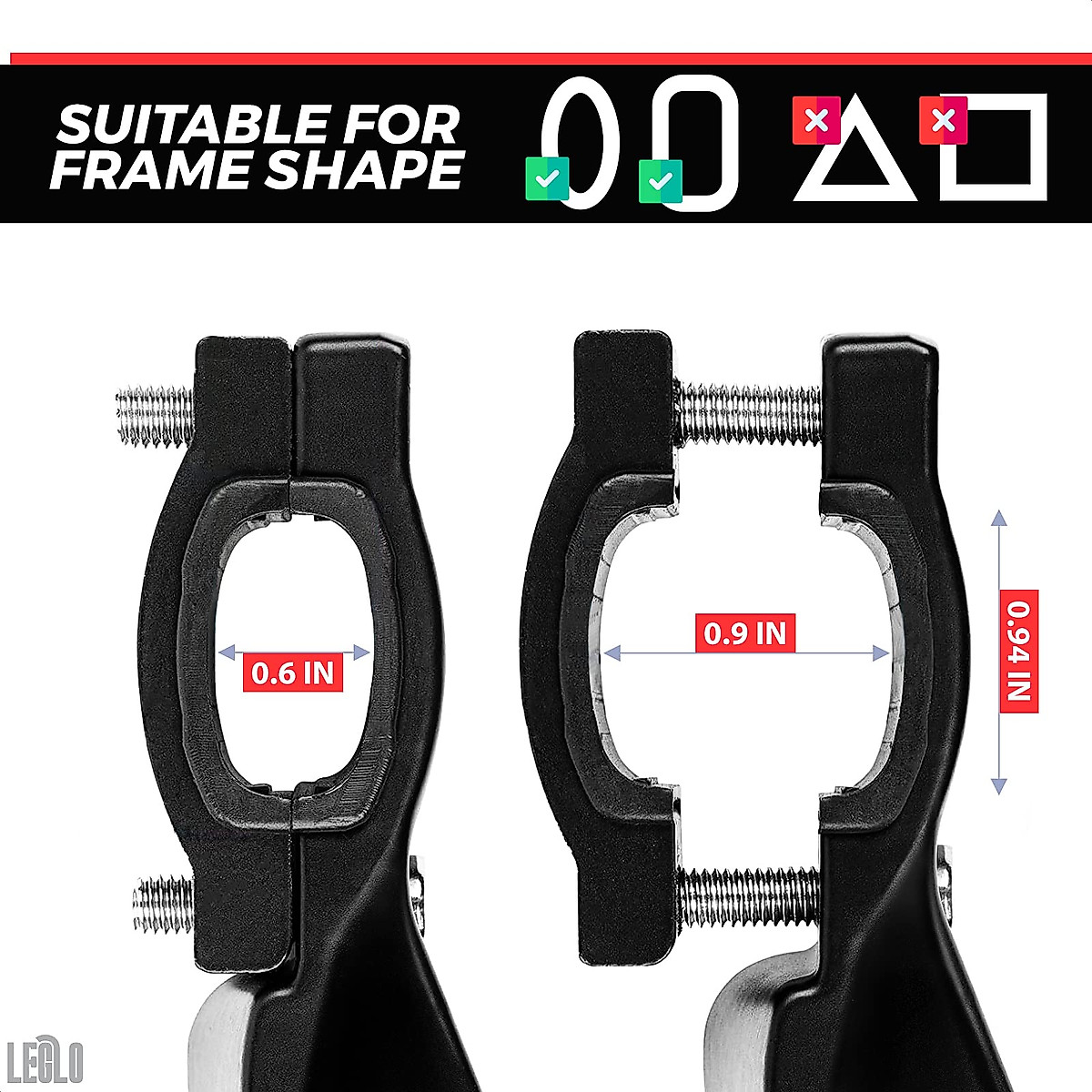 Bike Kickstand for Mountain Bike - Adjustable Bicycle Accessories for Adult Bikes Side Stand Bicycle Kickstand Mountain Bike Side Kick - Diameter 22, 27.5 28 Inch Aluminium Black Road Bike Kickstands