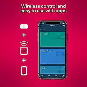 Innr Smart Outlet Plug, Works with Philips Hue, Alexa, Hey Google, SmartThings (Hub Required) 10A, Zigbee Smart Plug, 1200W Outlet, Plugs 2-Pack, SP 224-2