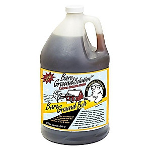 Bare Ground Winter Bare Ground Solutions BGB-1C Fast-Acting Ice Melt Liquid, 128 oz (1 Gallon), clear