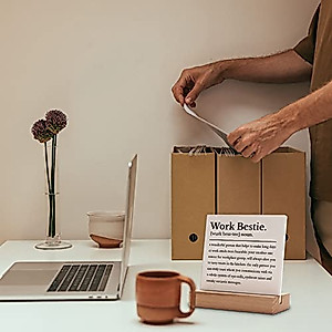 Work Bestie Gifts for Women Men, Funny Gifts for Coworkers Colleagues