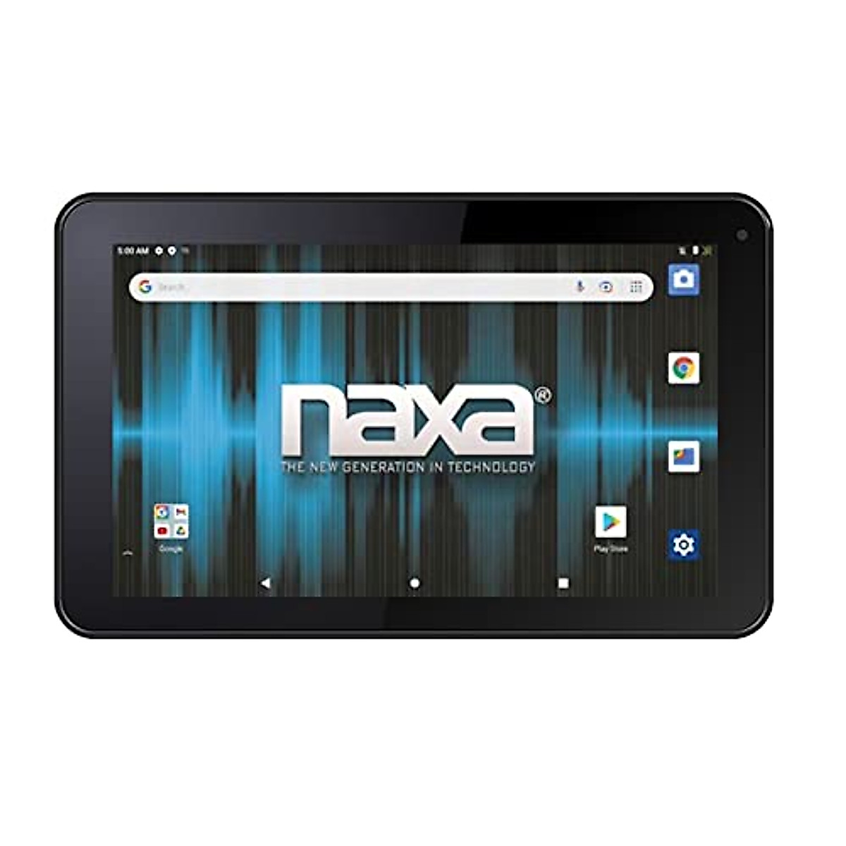 Naxa Electronics NID-7022 Android 11 Tablet with 7” HD TN Screen and Pouch 1.6 GHz Quad Core Processor, 2GB Ram, 16GB Storage, Front and Rear Cameras, Speaker and Microphone, Black