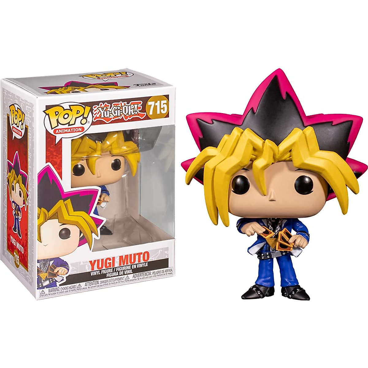 POP Yu-Gi-Oh! - Yami Yugi Funko Pop! Vinyl Figure (Bundled with Compatible Box Protector Case), Multicolored, 3.75 inches