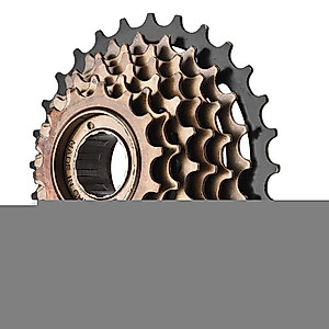 VGEBY1 Bike Freewheel, Bike Cassette Flywheel Sprocket 7 Speed Freewheel for Mountain Bikes Cycling Replacement Accessory