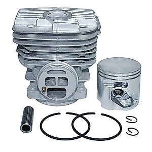 AUMEL Cylinder Piston Kit 56mm Fit Husqvarna Partner K960 K970 Concrete Cut Off Saw Replace 544935603.