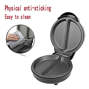 Countertop Pizza Maker, Even Heating 850W Efficient Professional Electric Pancake Maker for Cake for Bread (US Plug 110V)