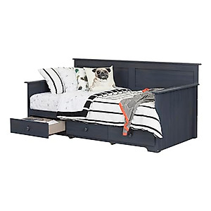 South Shore Daybed with 3 Storage Drawers, Blueberry