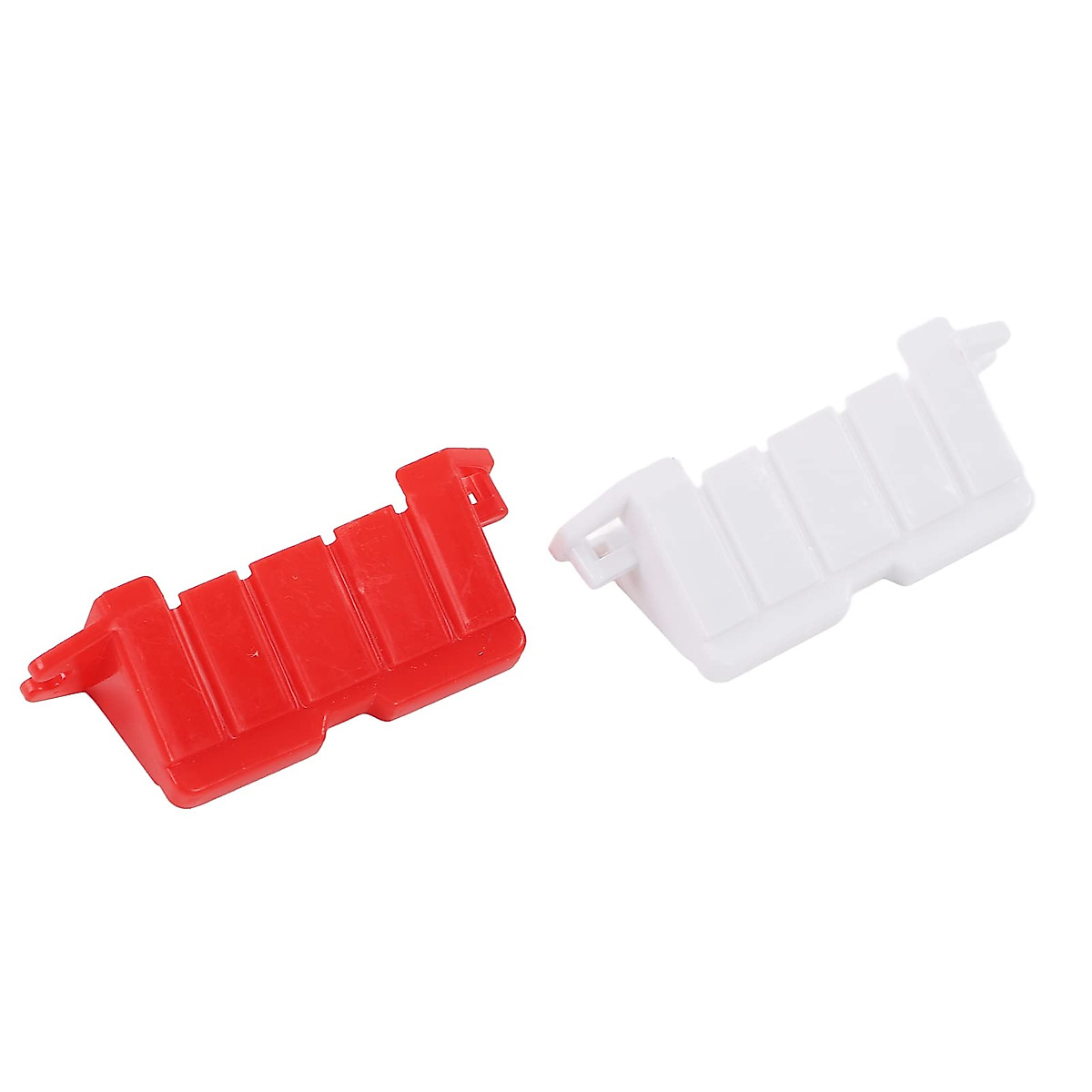 Dilwe RC Drifting Race Track Barrier,120PCS Plastic Universal RC Car DIY Racing Track Road Barrier Remote Control Car Accessories