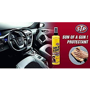 STP Car Cleaner and Protectant for Dirt & Dust, Son of a Gun Protectant, 10 Fl Oz, 65254