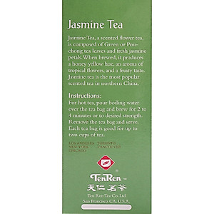 Ten Ren Jasmine Tea bag, 50 bags (Taiwan)