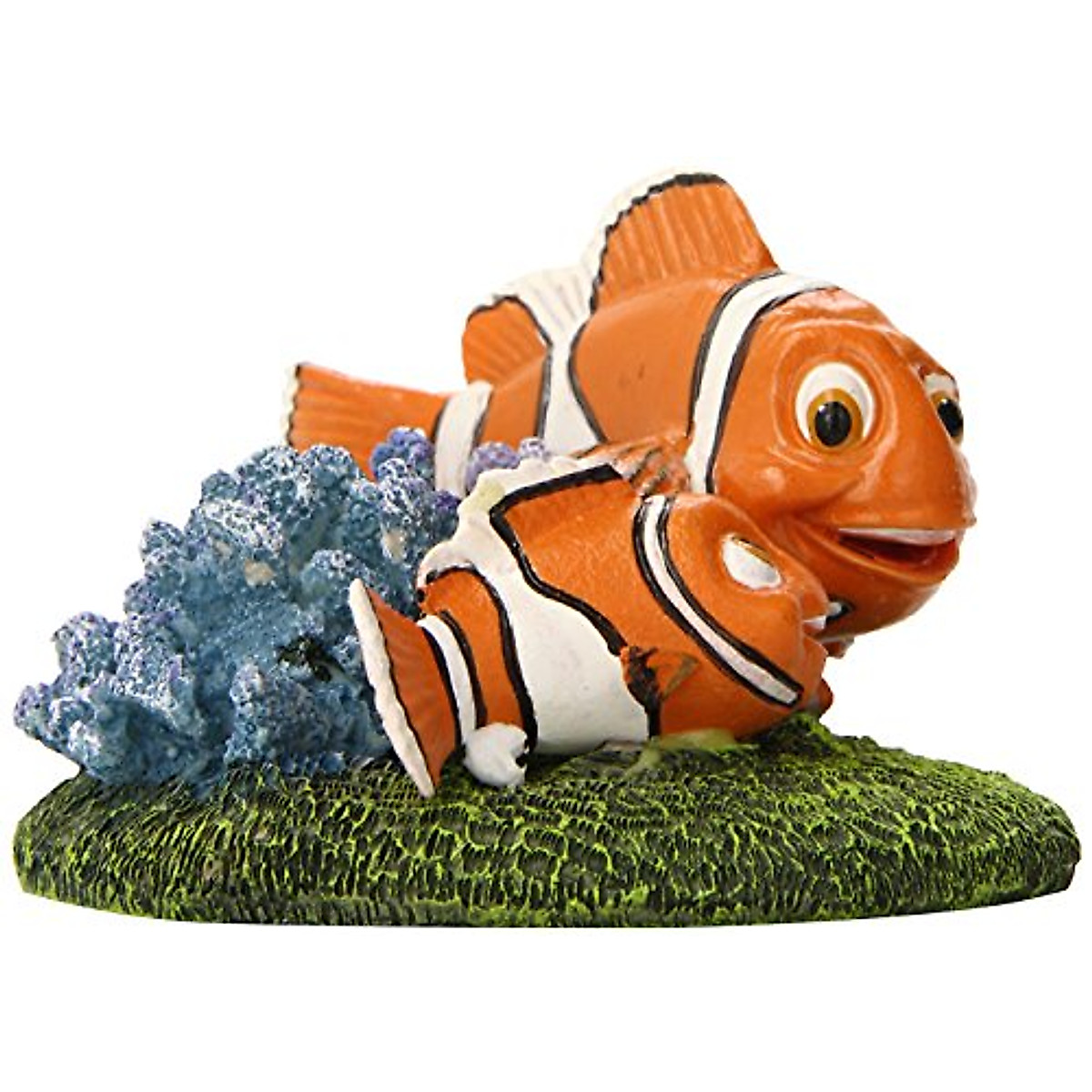 Penn-Plax Finding Nemo Resin Ornament for Aquariums, Nemo and Marlin, 4-Inch (NMR7)