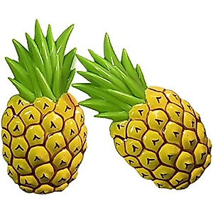 3 Pairs (6 Ct) Pineapple Clip, Beach Towel Clips Jumbo Size for Beach Chair, Cruise Beach Patio, Pool Accessories, Household Close Snacks Clip, Baby Stroller by C&H Solutions