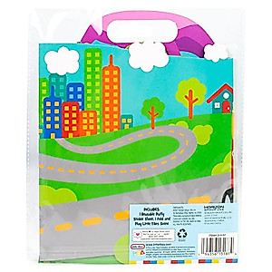 Repositionable Little Tikes Sticker Playset – Car & Truck Stickers for Kids Ages 3+